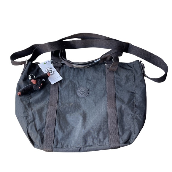 Kipling | Bags | Kipling Adara Duo Tote Bag Black Nwt | Poshmark